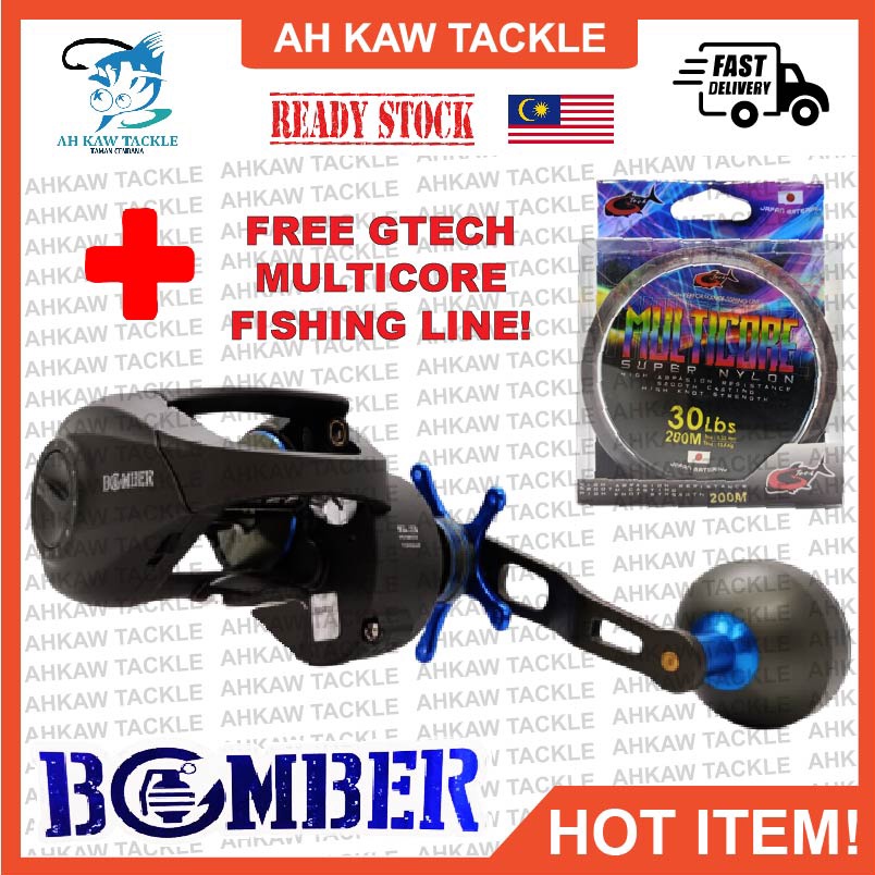 New! G-tech Bomber Casting Reel Gtech Baitcasting Reel Casting Reel SW ...