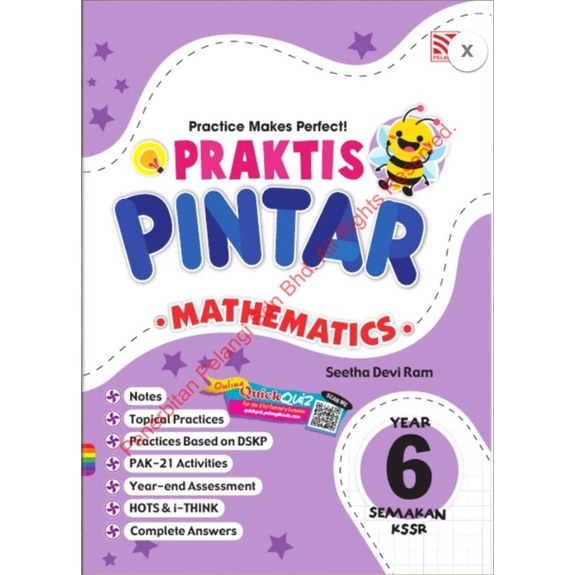 Praktis Pintar Mathematics Year 6 (DLP) | Shopee Malaysia