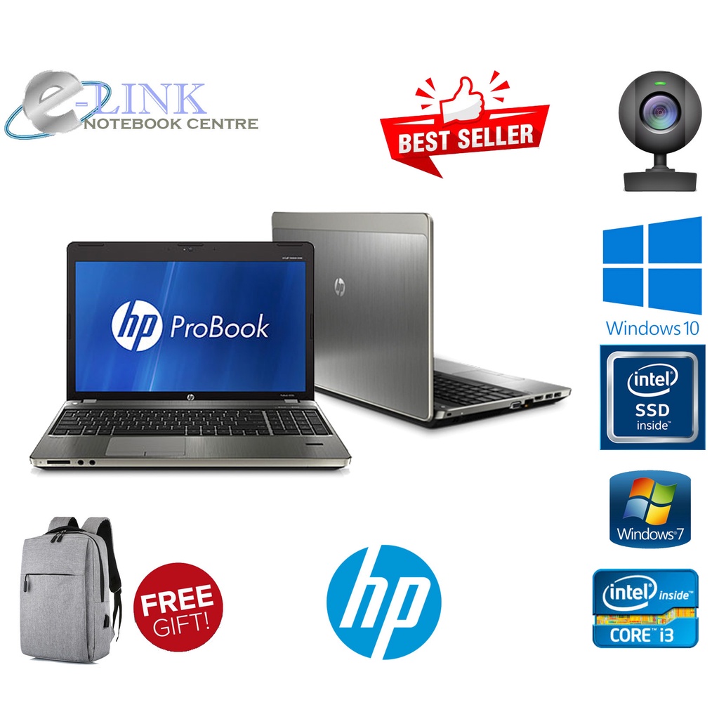 ( HP i5 i3 2rd- 4th AMD A8 Gen15.6''Screen ) HP Probook 4530s 4540s 650 ...