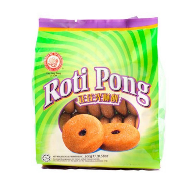Roti Pong Cap Ping Pong Hup Seng 300g | Shopee Malaysia