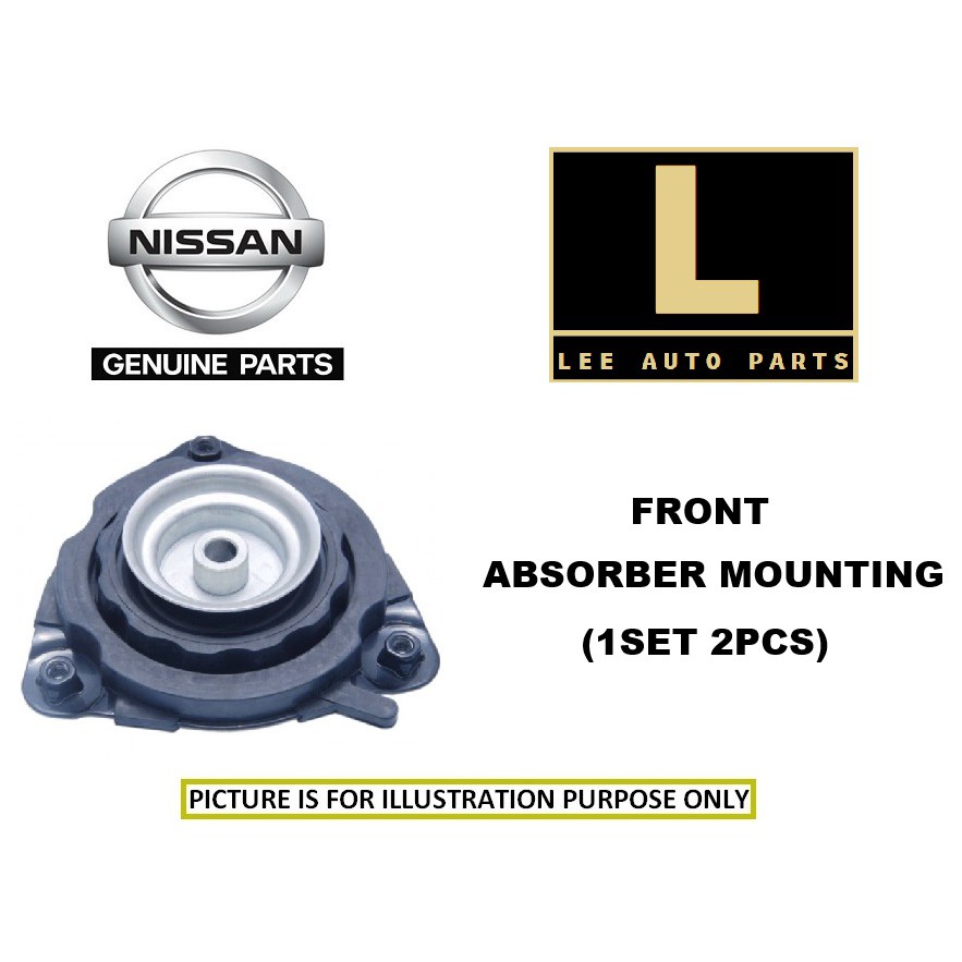 ORIGINAL NISSAN FRONT ABSORBER MOUNTING (2PCS) TEANA J32 L33 MURANO Z51 ...
