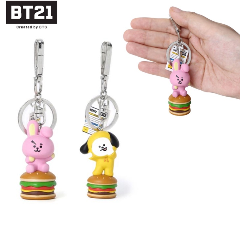 BT21 Official BYTE Figure keyring key chain Authentic | Shopee Malaysia