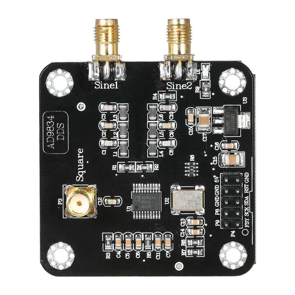 AD9834 Signal Generator Module Sine Triangle Wave Output DDS Signal Source (Standard) | Shopee ...