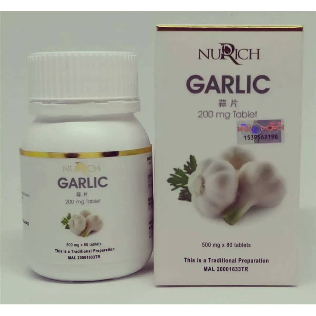 🌟 💯% ORIGINAL + HOLOGRAM 🌟GARLIC TABLET # Ready Stock!! | Shopee Malaysia