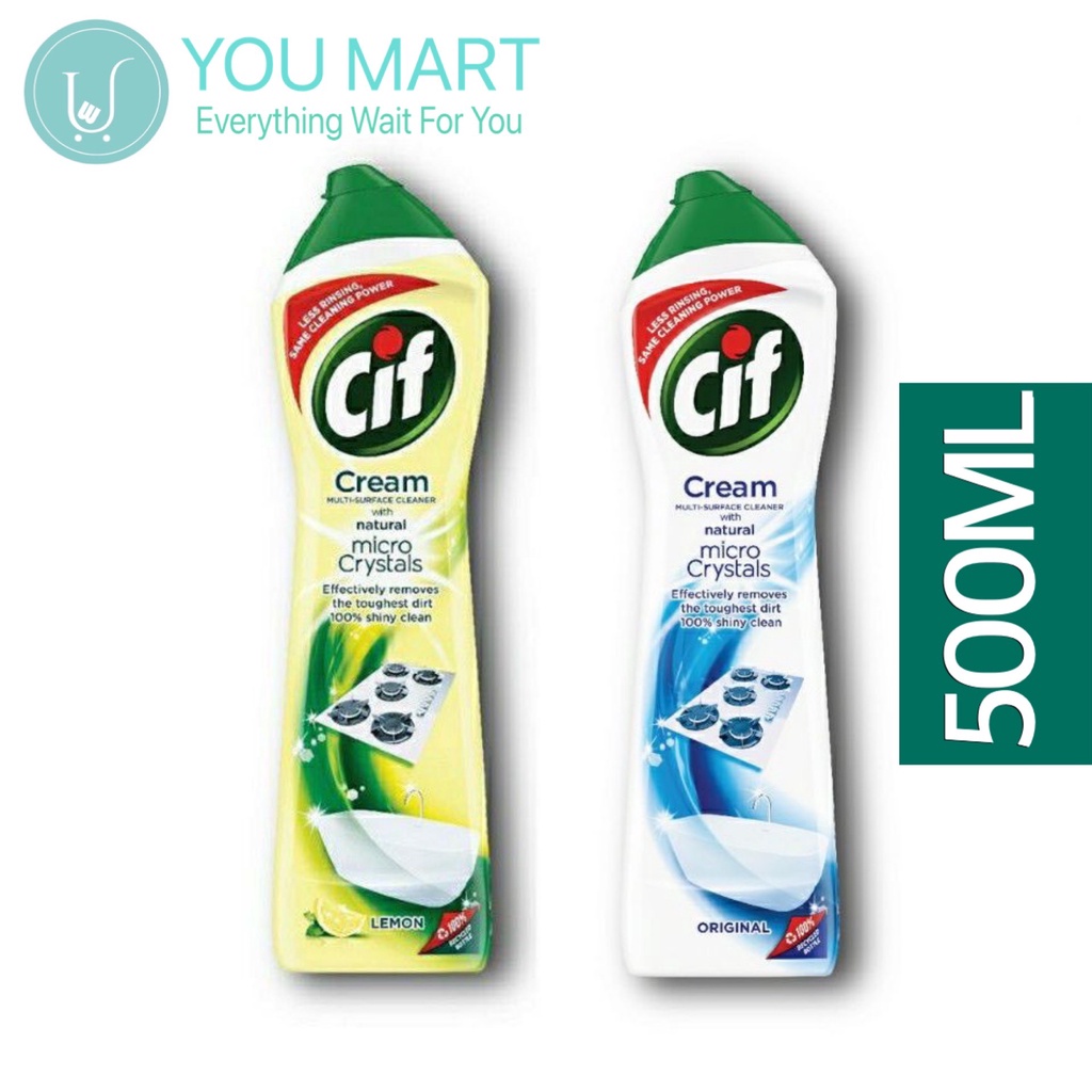 Cif Cream Multi Surface Cleaner 660ML (Lemon / Original) | Shopee Malaysia