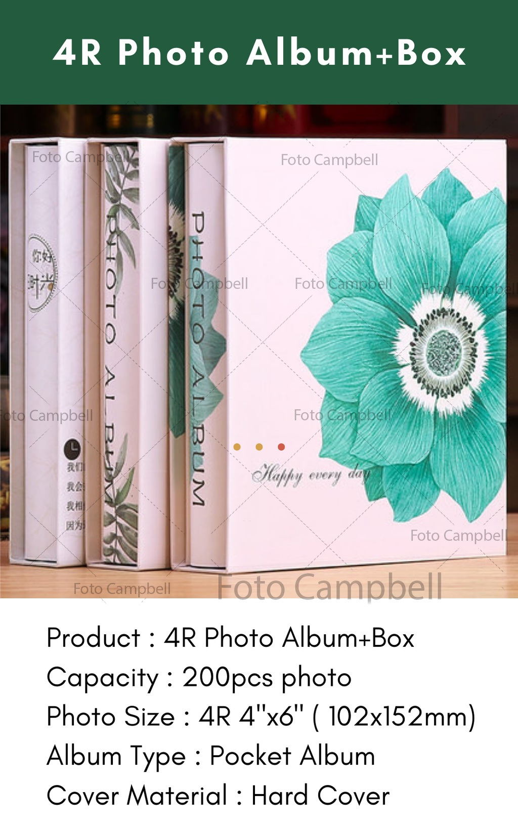 4R Photo Album+Box(200pcs)Ready Stock | Shopee Malaysia