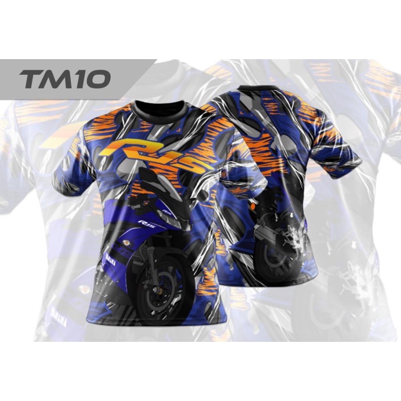 Baju TShirt Jersi Moto | Full Sublimation Printing | Shopee Malaysia