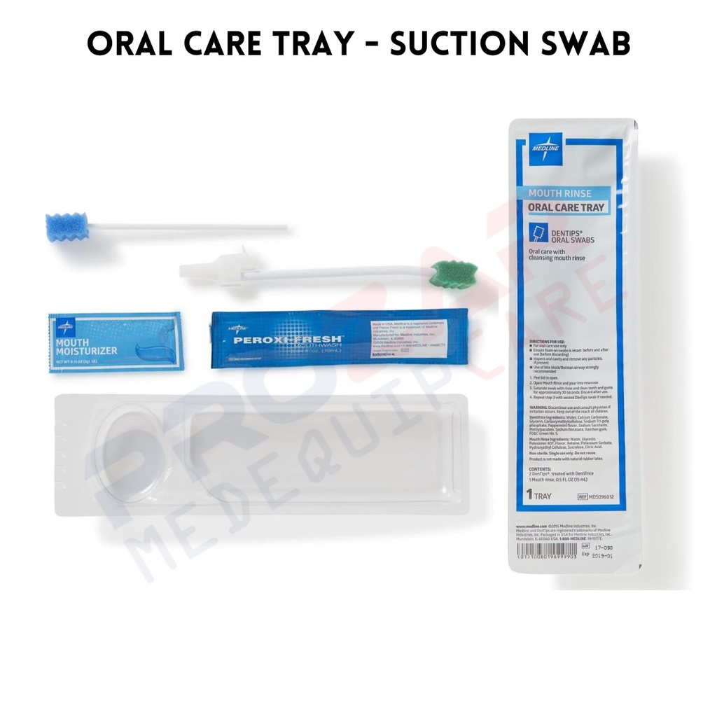 ORAL CARE TRAY - SUCTION SWAB | Shopee Malaysia