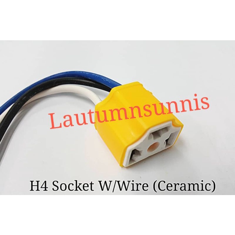 CAR BULB H4 SOCKET (CERAMIC) | Shopee Malaysia