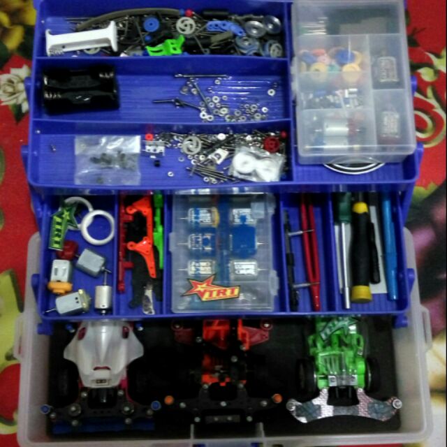 TAMIYA MINI 4WD - Complete Toolbox & Parts | Shopee Malaysia