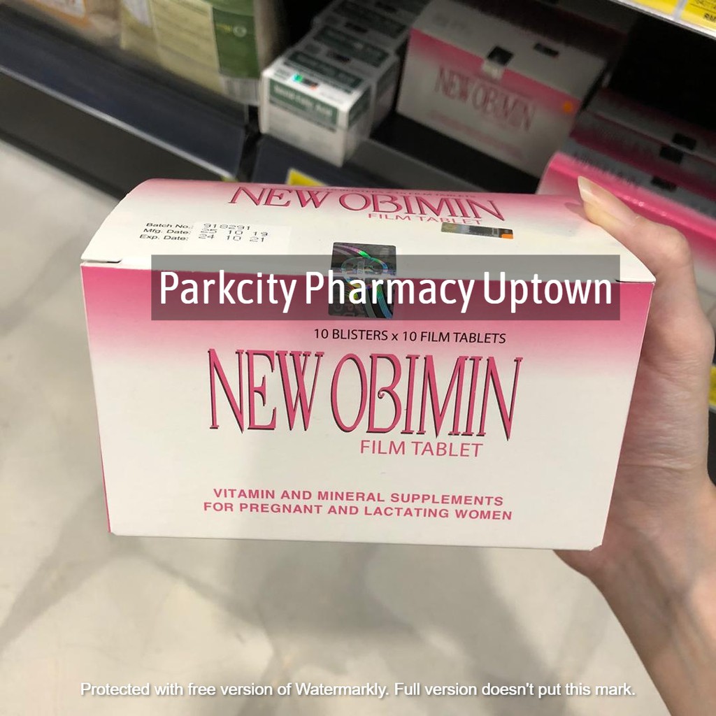 New Obimin 100s / New Obimin 30s / Obimin Pluz 30s | Shopee Malaysia