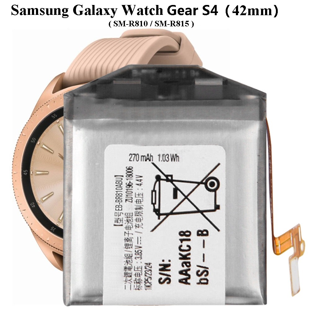 Samsung Galaxy Watch 42mm ( SM-R810 / SM-R815 ) R810 / R815 EB-BR810ABU ...