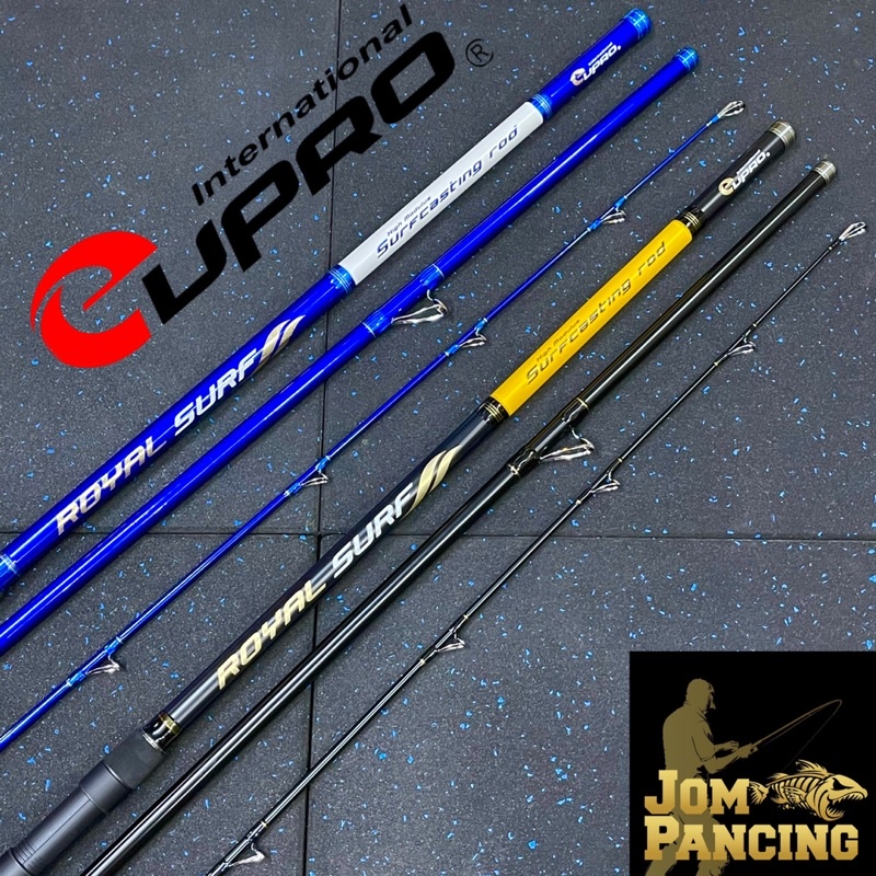 【Jom Pancing】EUPRO ROYAL SURF CARBON FISHING ROD Beach,Joran Pantai ...