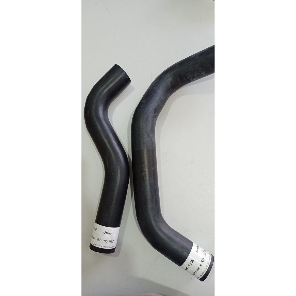 TOYOTA REVO 1RZ UPPER & LOWER RADIATOR HOSE (MADE IN JAPAN) 2000-2005 ...