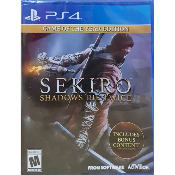 [PS4 GAME @ US]SEKIRO SHADOWS DIE TWICE GOTY | Shopee Malaysia