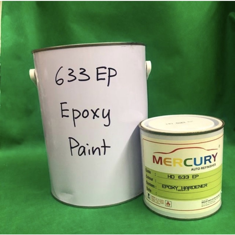 Epoxy Paint -5Lt set ( 4Lt Epoxy Paint + 1Lt epoxy Hardener ) | Shopee ...