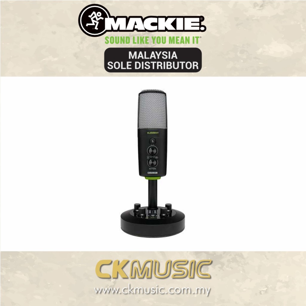 Mackie Chromium - Element Series USB Microphone | Shopee Malaysia