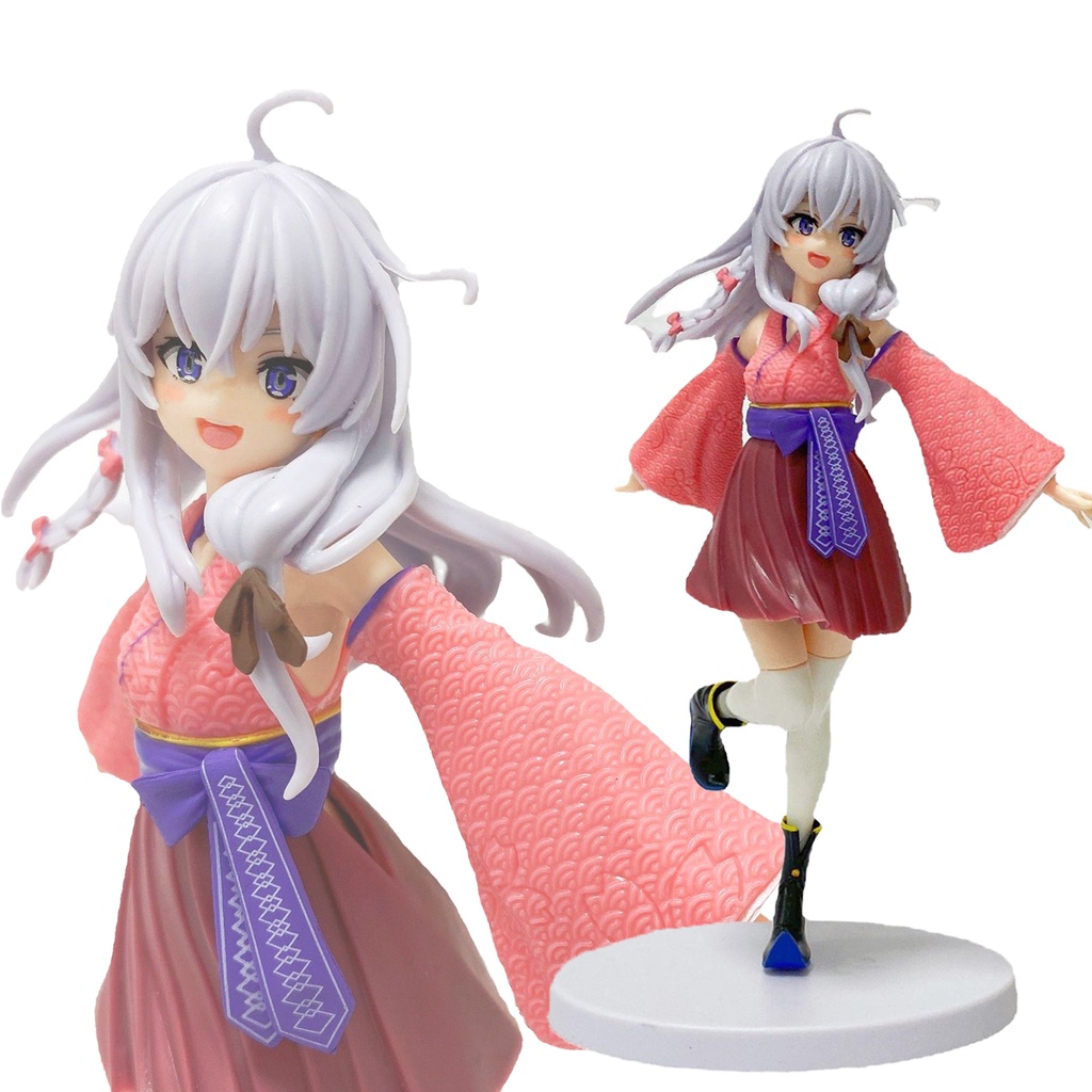 Wandering Witch: The Journey Of Elaina 20cm Anime Figure Elaina Kawaii ...