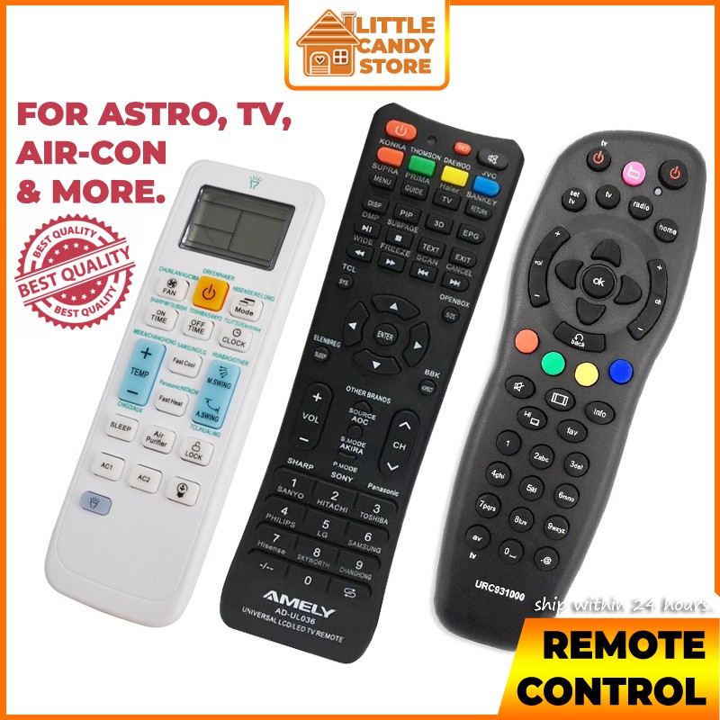 Universal House Electronic Remote Control for Aircond I ASTRO I TV OLED ...