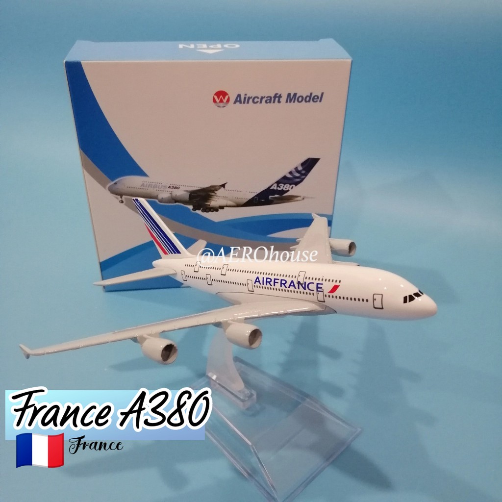Latest Aeroplane/7 Aircraft Model- France A380 | Shopee Malaysia