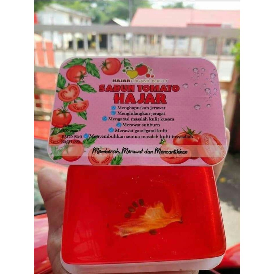 SABUN TOMATO HAJAR SABUN SERBAGUNA🔥 100GRAM[FreeGift🎁] | Shopee Malaysia