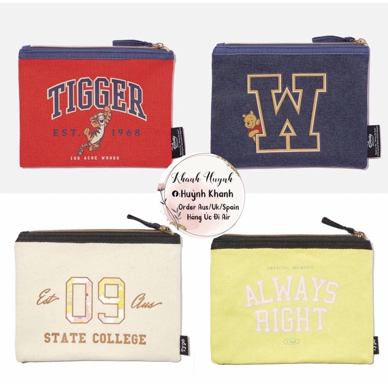 Genuine Typo Australian Auth Multi-Purpose Canvas Wallet/Wallet (Actual ...