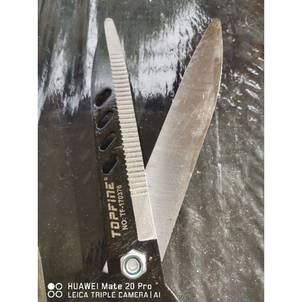 TOPFINE GUNTING RUMPUT GLASS SCISSORS HEDGE SHEARS | Shopee Malaysia