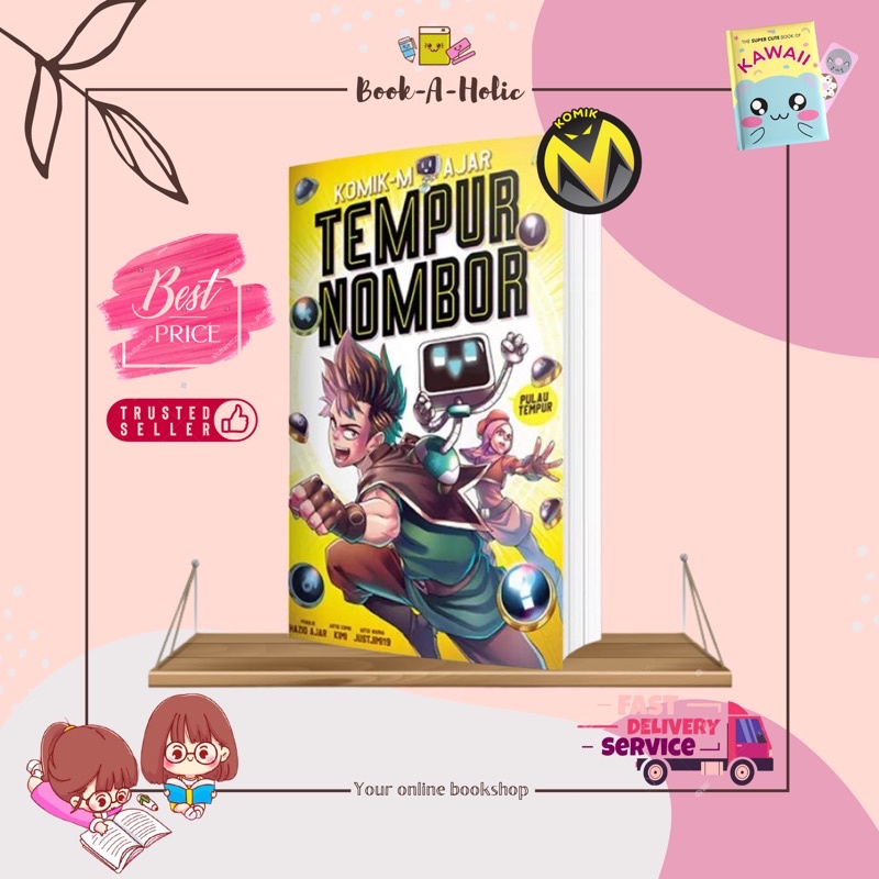 Komik - M | Tempur Nombor #1: Pulau Tempur | Komik Kanak - kanak | Shopee Malaysia