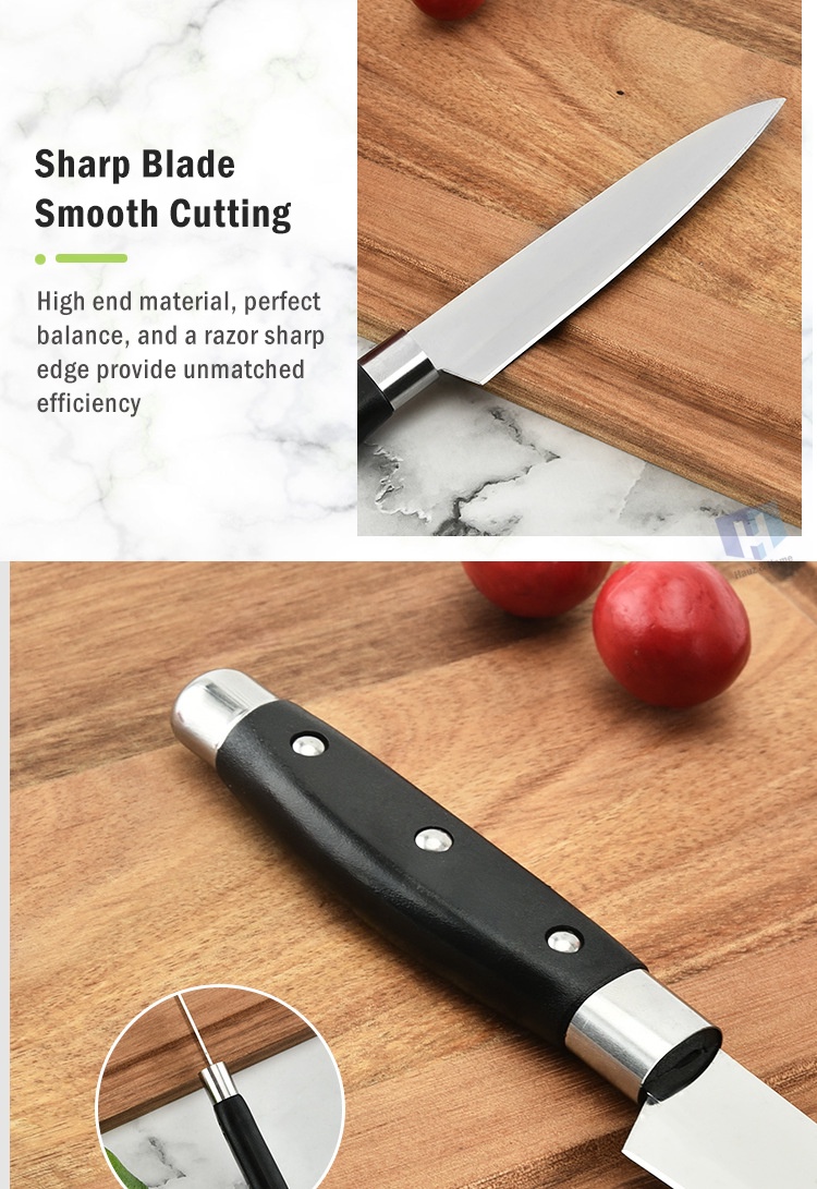 RIMEI Kitchen Knife Stainless Steel 5 / 6 / 8 Inch Cooking Knives With ...