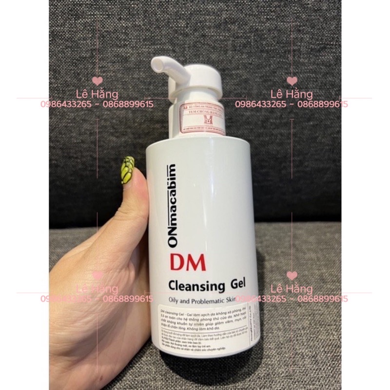 Onmacabim DM Cleansing Gel Cleanser For Oily + Sensitive Skin Oily and Problematic Skin 200ml ...