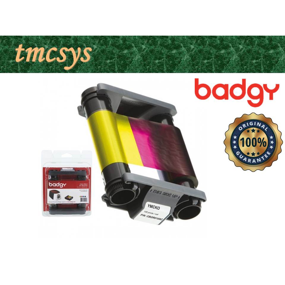Original Badgy Color Ribbon CBGR0100C For BADGY 100 & BADGY 200 ...