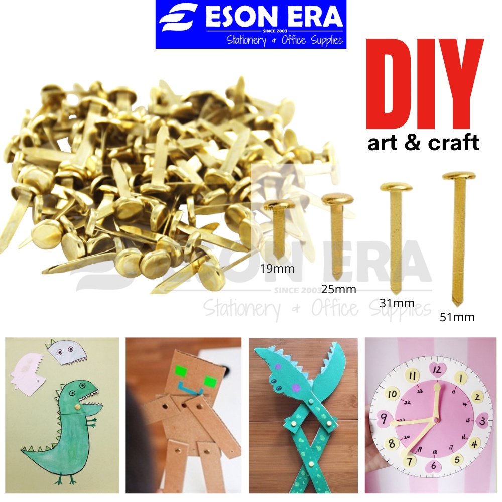 Premier Grip Binder Clip / Split Pin / Round Pin / Fastener / DIY use ...