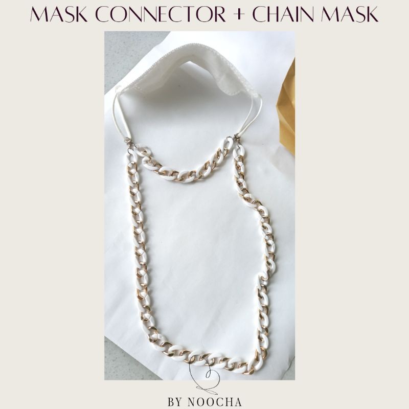 Mask Connectors And chain Masks - chain strap mask connector hijab ...