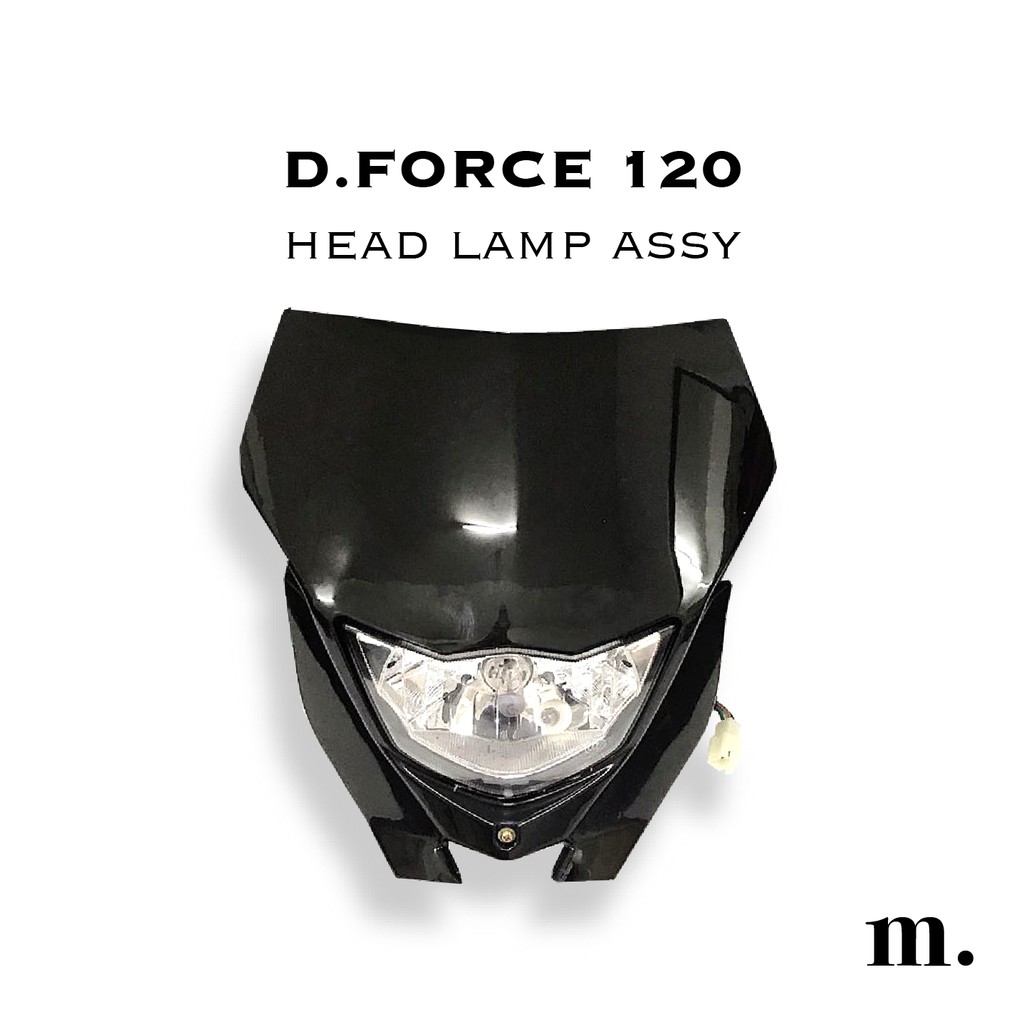Demak D Force 120 - Head Lamp Assy | Shopee Malaysia