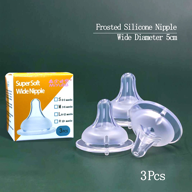 Various Types of Nipple Baby Silicone Pacifier Wide & Standard Mouth ...
