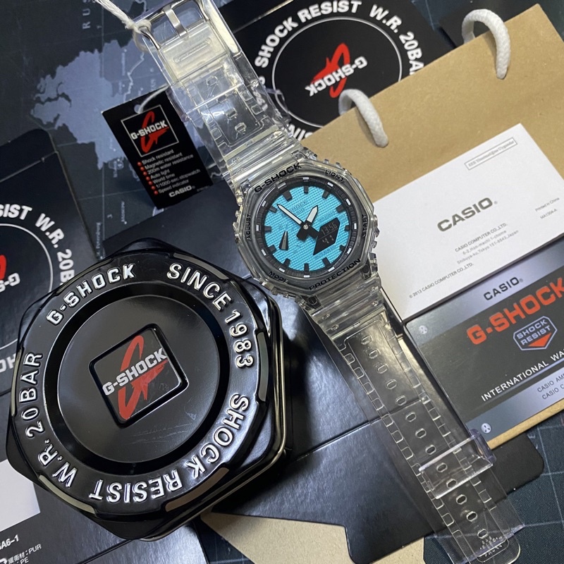 ANALOG-DIGITAL AUTO LIGHT GA2100 TMJ GA-2100 SERIES GA-2100-1A1ER ...