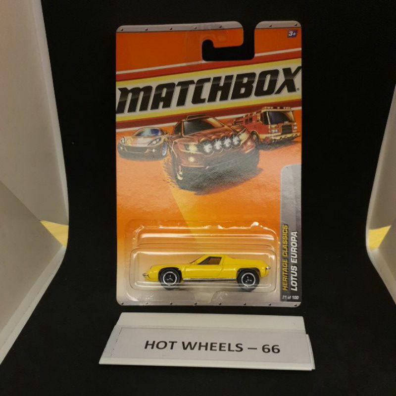 MATCHBOX YELLOW LOTUS EUROPE | Shopee Malaysia