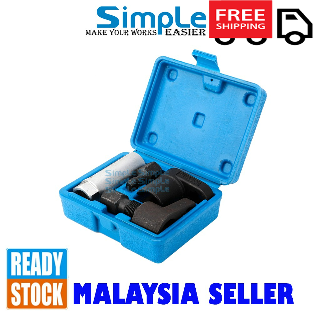 5Pcs Oxygen and Vacuum Sockets With Spark Plug Thread Chasers Set O2 ...