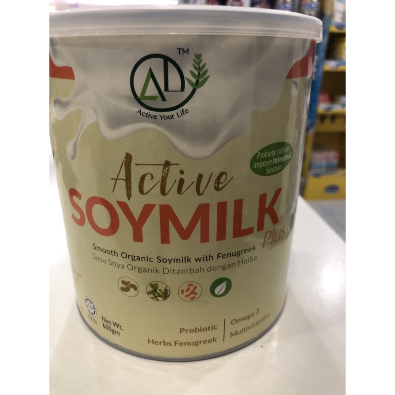 Active soy milk plus (600g) | Shopee Malaysia