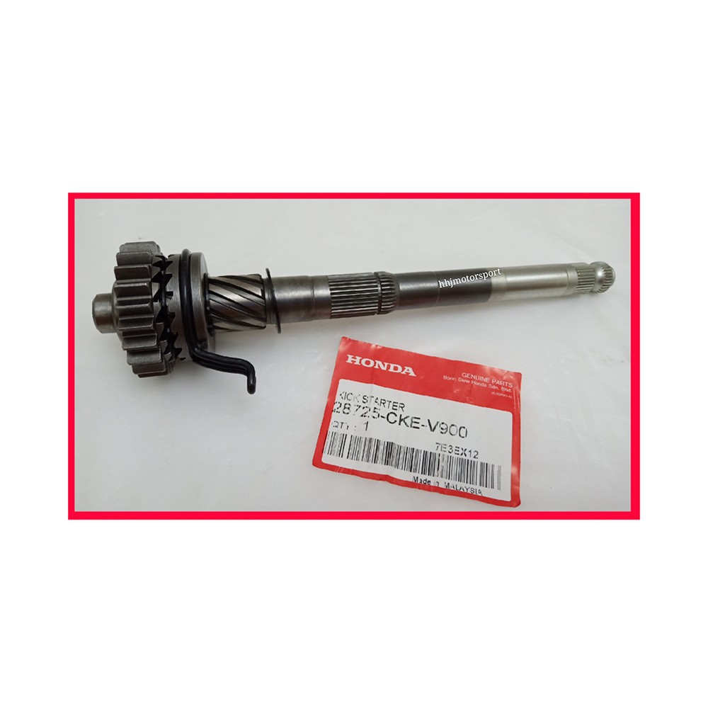 HONDA EX5/DREAM/WAVE100 WAVE100R KICK STARTER SHAFT WITH KICK STARTER ...