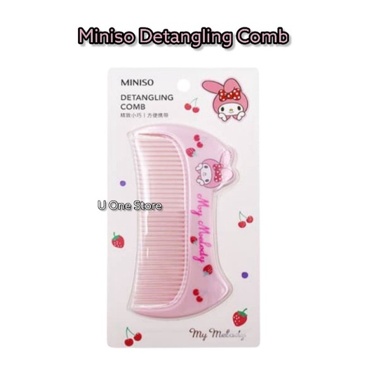 Miniso Sanrio My Melody Portable Detangling Comb | Shopee Malaysia
