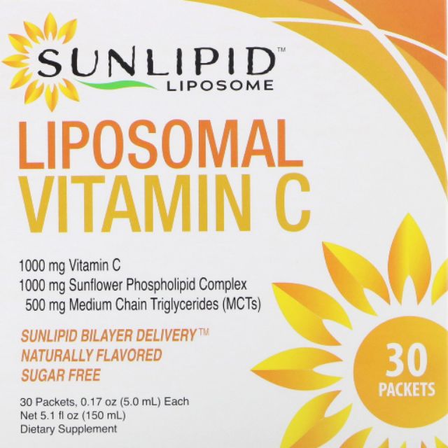 Liposomal Vit C Sunlipid Liposome 30 Sachet 5.0 ml | Shopee Malaysia