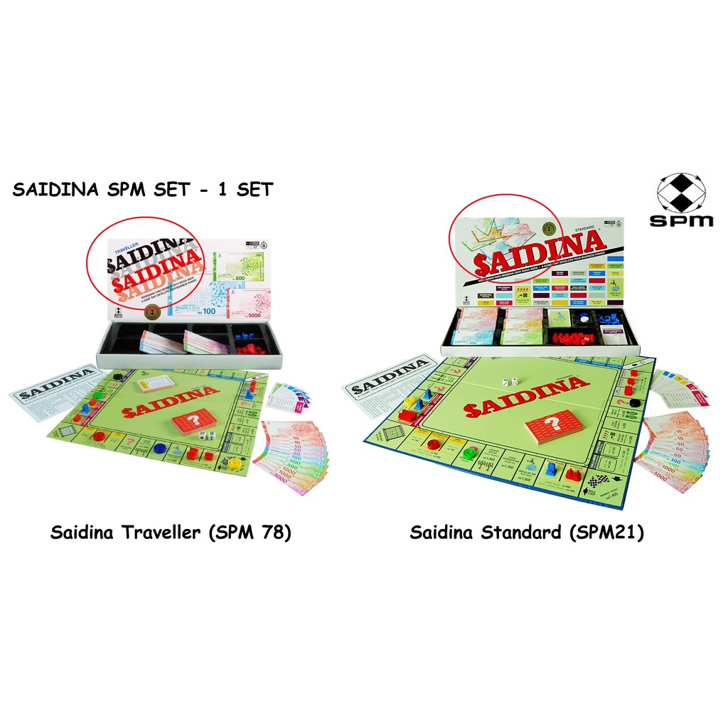 Saidina SPM78 & SPM21 BM/EN Version Traveller / Standard Edition ...