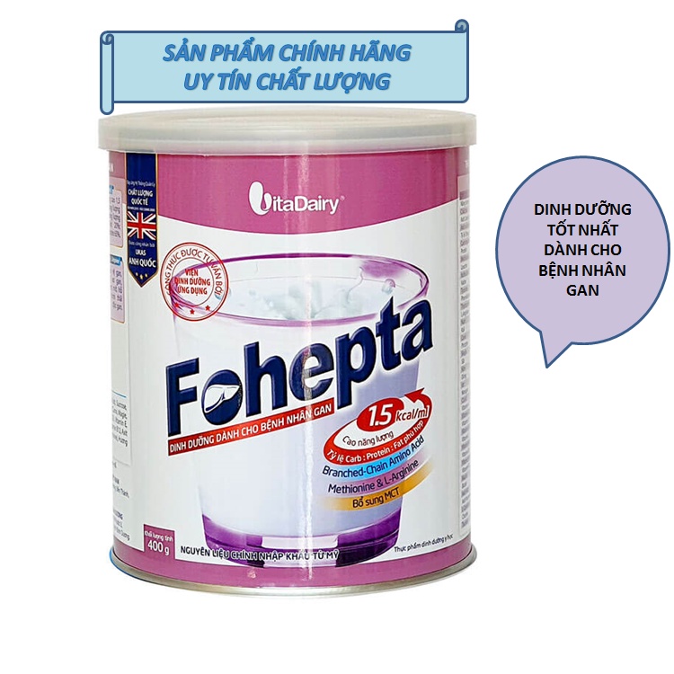 Fohepta Milk 400G - SPECIAL NUTRITION FOR LIVER DISEASE | Shopee Malaysia