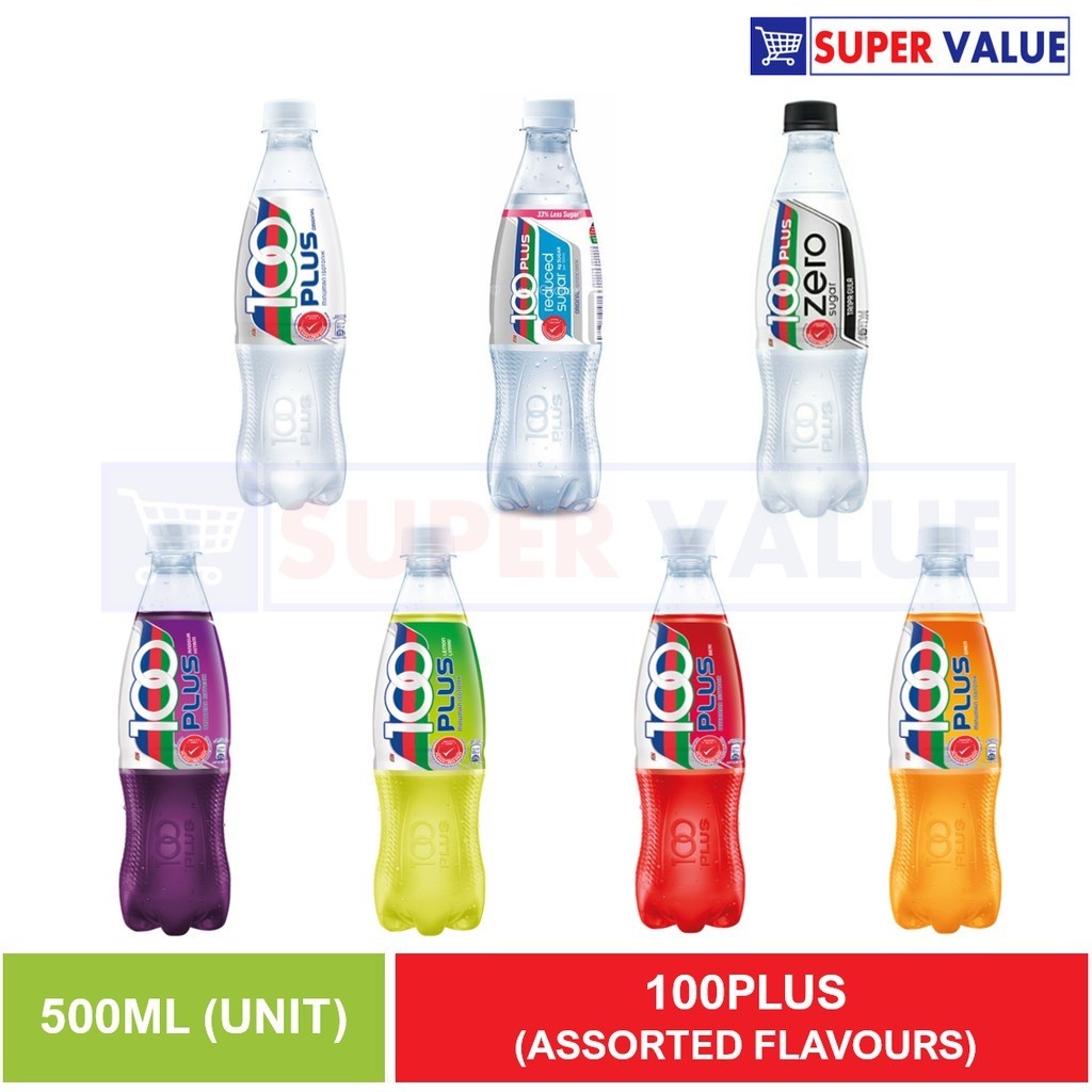 100Plus Isotonic Drink 500ML (Assorted Flavors) | Shopee Malaysia