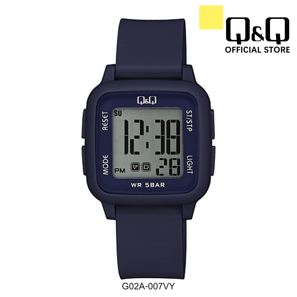 Q&Q Japan by Citizen Unisex Resin Digital Watch G02A | Shopee Malaysia