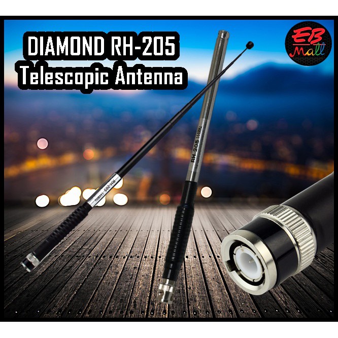 DIAMOND RH-205 RH205 Single Band VHF 144MHz BNC Handheld Radio ...