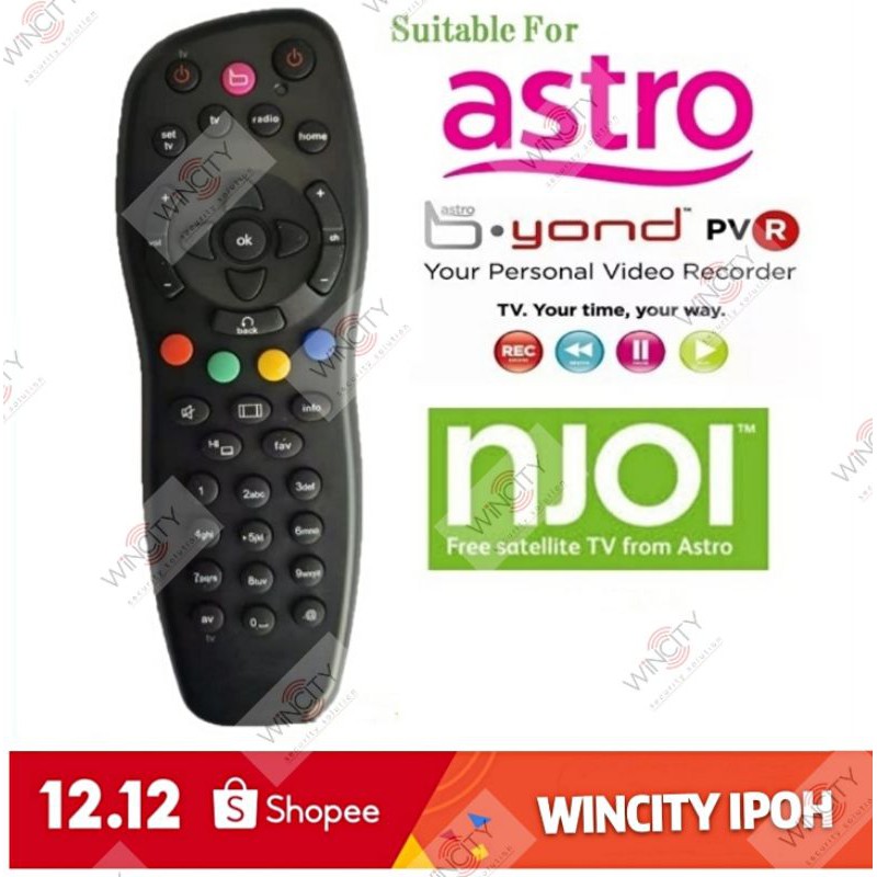 WSS ASTRO REMOTE CONTROL For ASTRO PVR, ASTRO BEYOND, NJOI, UNIFI ...