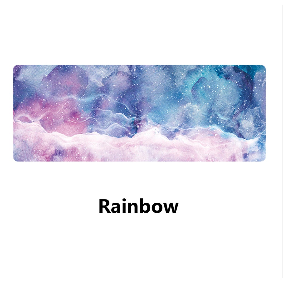 Malaysia Ready Stock Premium Anti-Slip Marble print Leather Desk Mouse ...