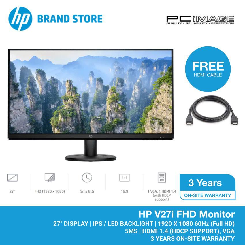 HP IPS LED Backlit Monitor (27 Inch) V27I | Shopee Malaysia